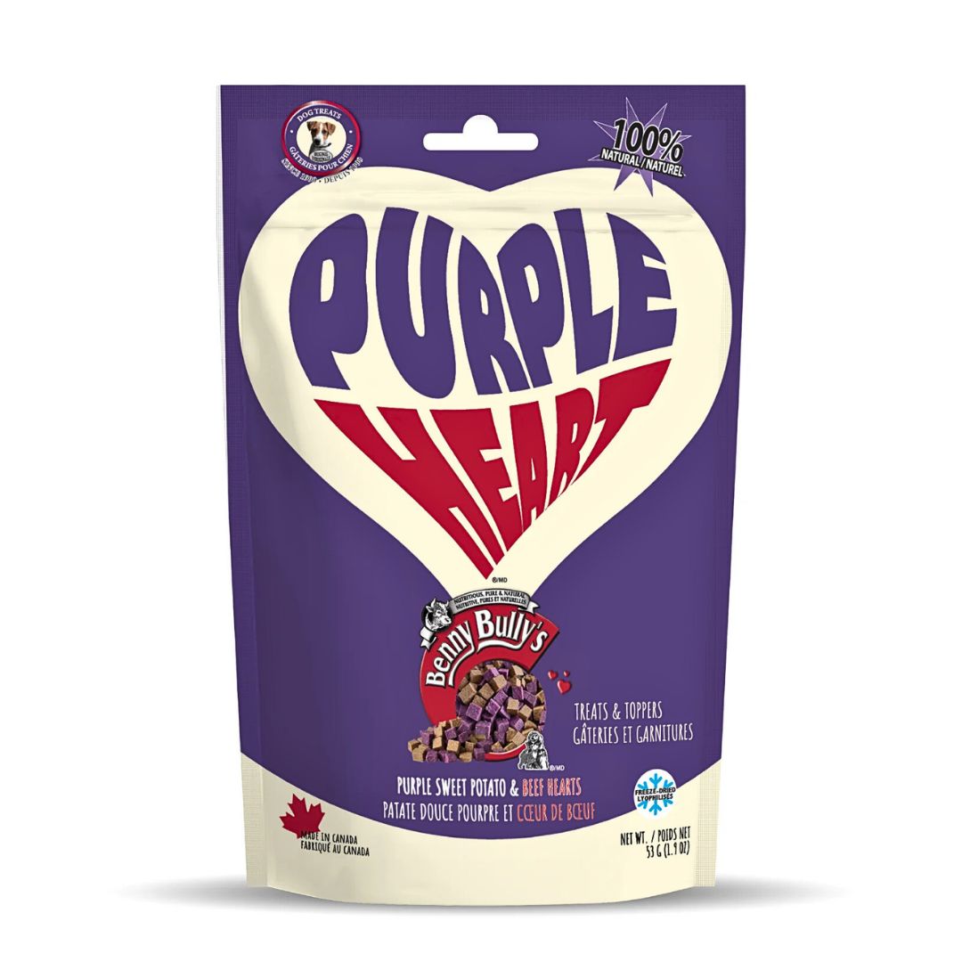 Benny Bully's Purple Heart (Purple Sweet Potato and Beef Heart ...